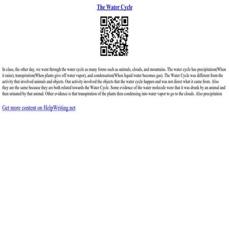 The_Water_Cycle_Presentation.powerpoint. | PPTX