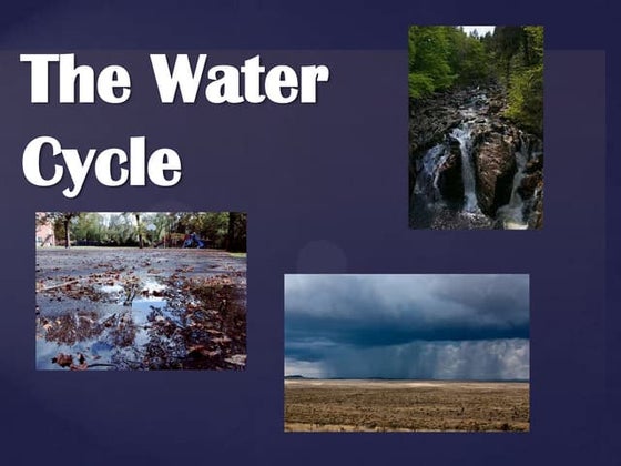 The water cycle | PPT