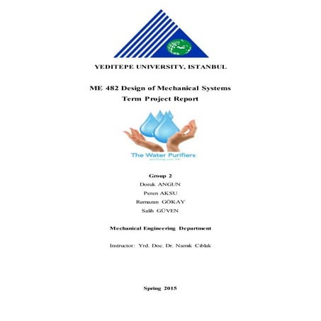 Design of an Automated Central Water Filtering System Connected to ...