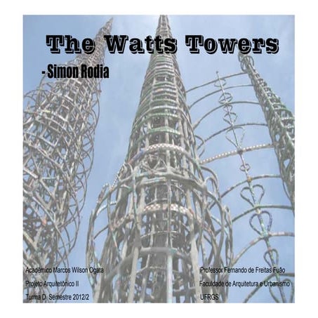 The Watt Towers | PDF