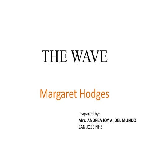 The wave | PPT