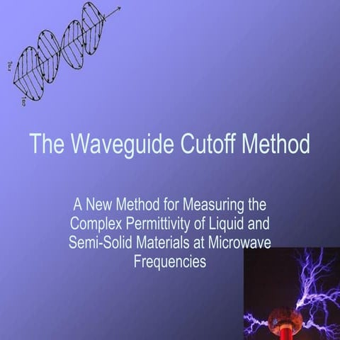 The Waveguide Cutoff Method to performance charaterization.ppt
