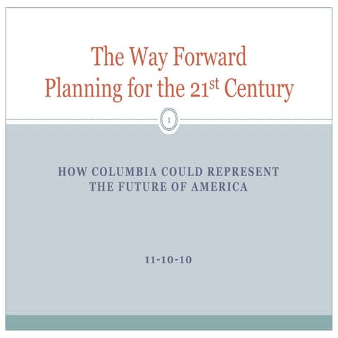 The way forward | PPTX