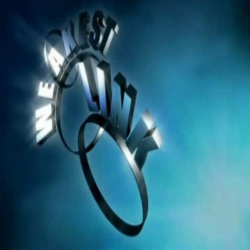 The Weakest Link Credits | PPTX