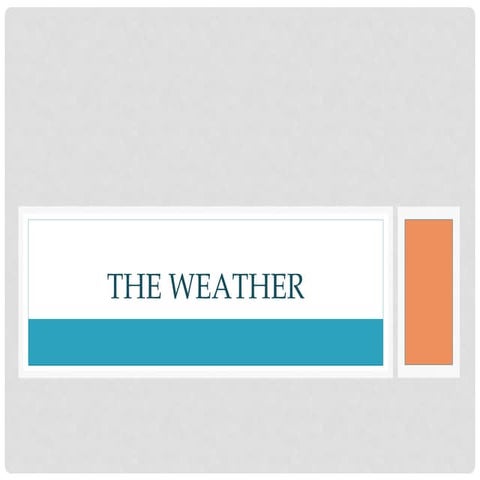 The weather | PPTX