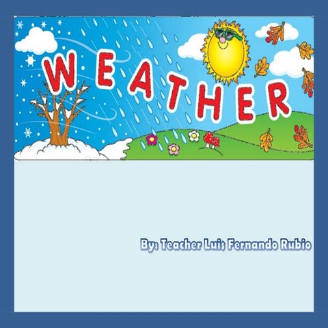 The weather seasons-clothes and temperatures | PPT | Weather | Science