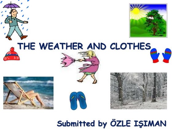 Weather, clothes and seasons | PPTX
