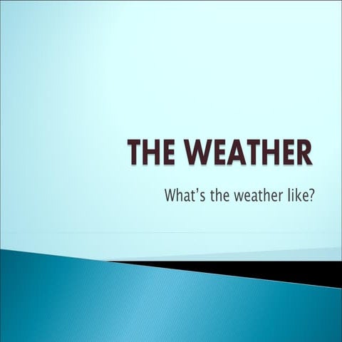 What is the weather like | DOC