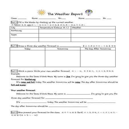 The weather report | PDF