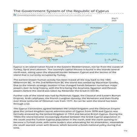 Politics of Cyprus | PPTX