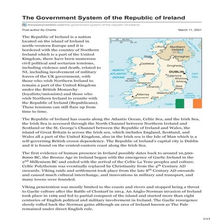 Irish History and Culture | PPTX