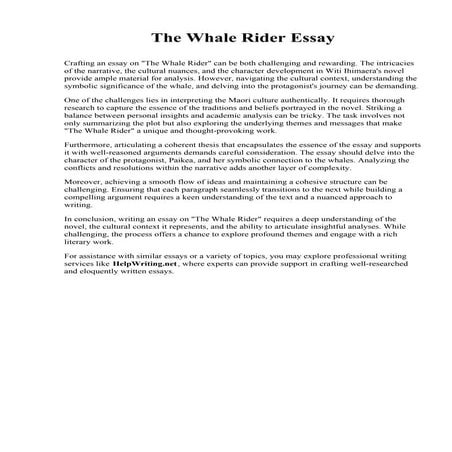 The Whale Rider Essay.pdf