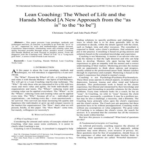 The Wheel of Life and the Harada Method | PDF