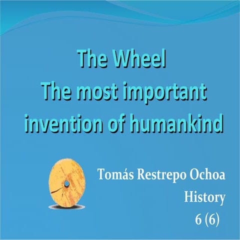 invention of wheel | PDF
