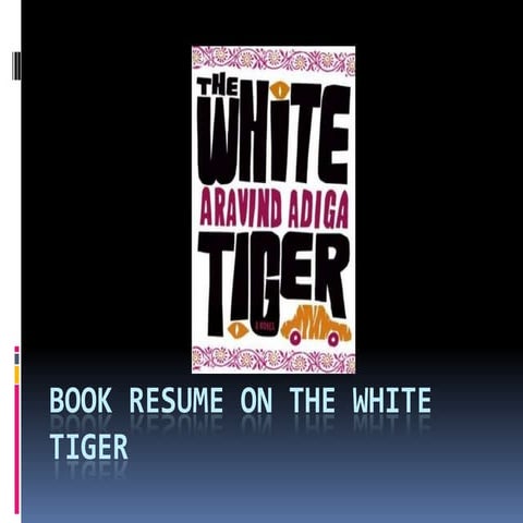 The White Tiger Review | PPTX