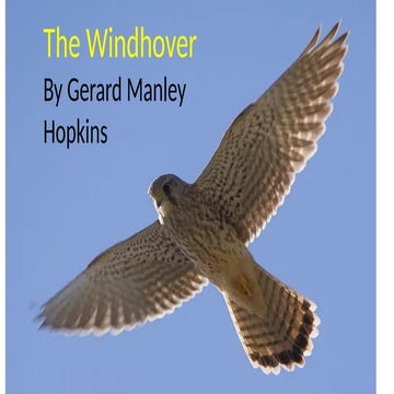 The Wind hover by Gerard Manley Hopkins .pptx