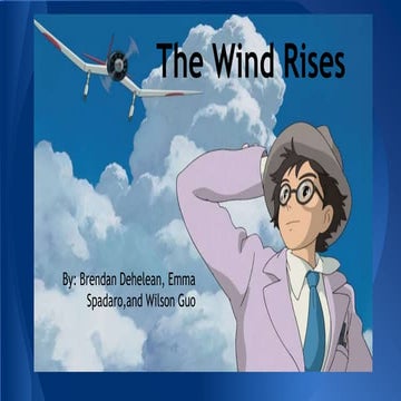The Wind Rises | PPTX