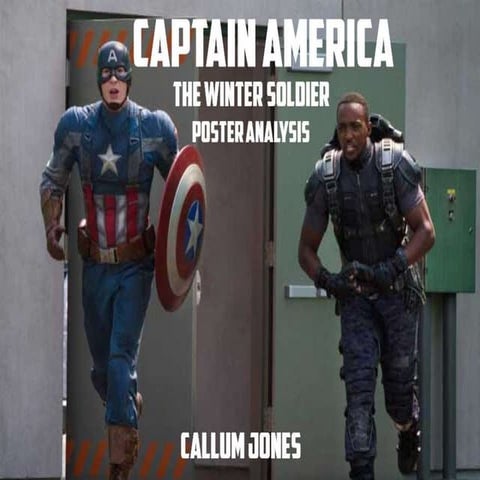 Captain America The Winter Soldier Poster Analysis | PPT