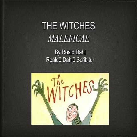 The witches project children's book | PPT