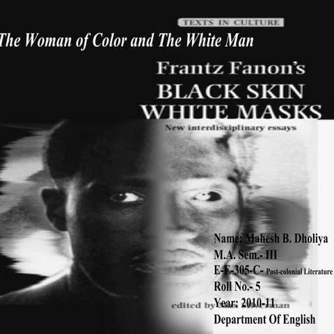 The Woman of Color and the White Man | PPT