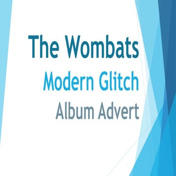 The wombats advert analysis. | PPT