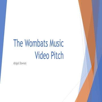 Music video: Case study 2 - Happier | PPTX