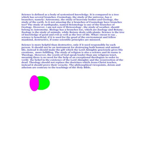 The wonder of science | RTF