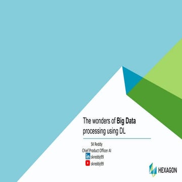 The wonders of big data processing using Deep Learning in Brazil Live ...