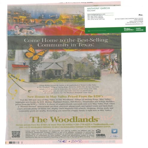 Come Home to The Woodlands | PDF