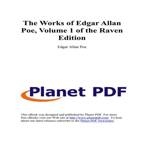 The Works Of Edgar Allan Poe | PDF