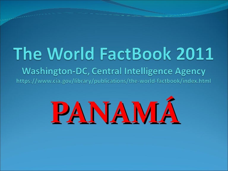 The world fact book 2011