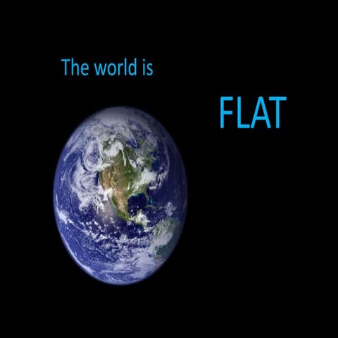 The world is flat | PPT