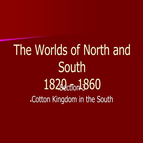 The worlds of north and south | PPTX
