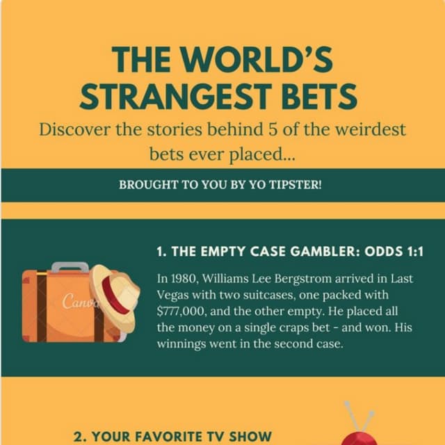 The worlds strangest bets | PDF