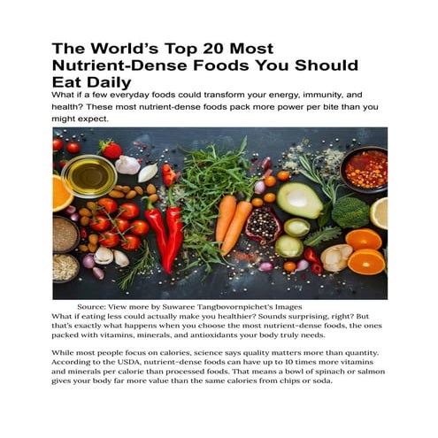 The World’s Top 20 Most Nutrient-Dense Foods You Should Eat Daily.pdf