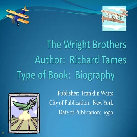 The wright brothers maddie | PPT