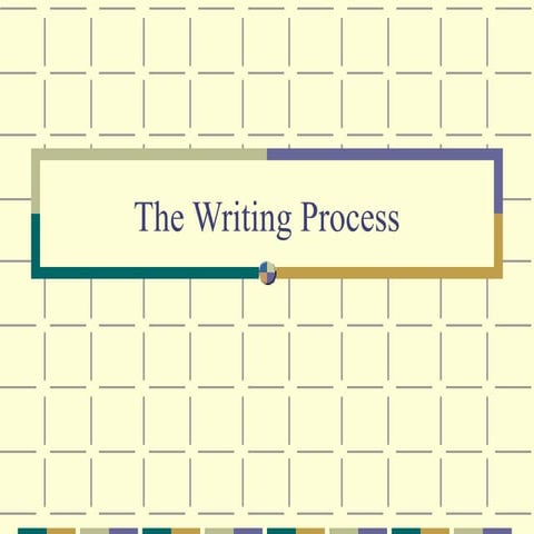 The writing process | PPT