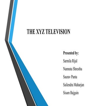 The XYZ Television.pptx