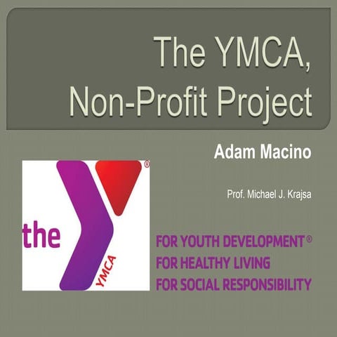 The YMCA | PPTX