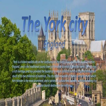 The york city | PPTX