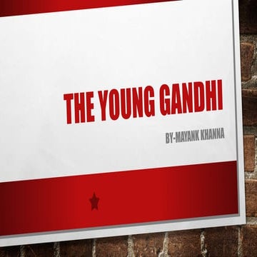THE YOUNG GANDHI.pptx
