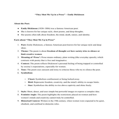 “They Shut Me Up in a Prose” – Emily Dickinson.pdf