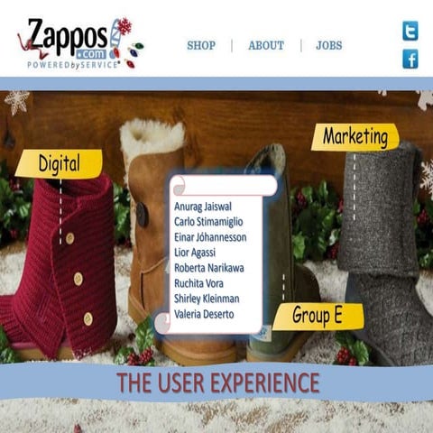 The Zappos User Experience | PPTX | Computer Software and Applications ...