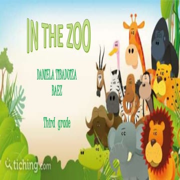 The zoo | PPT
