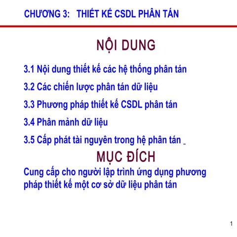Thiet ke csdl pt | PPT