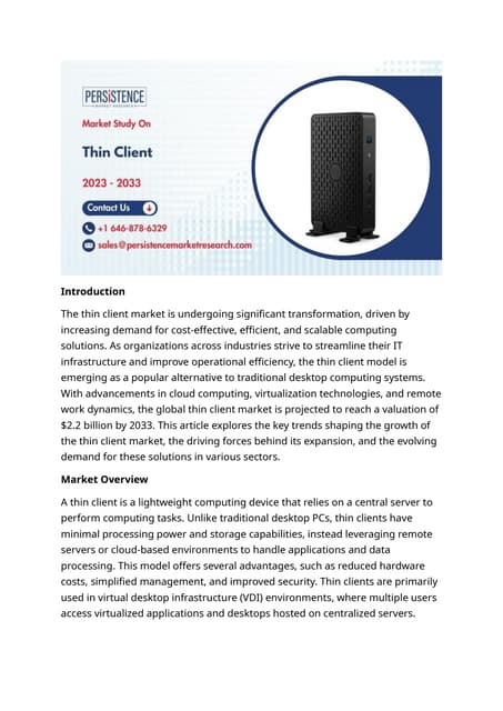 Thin Client Market 1.docx