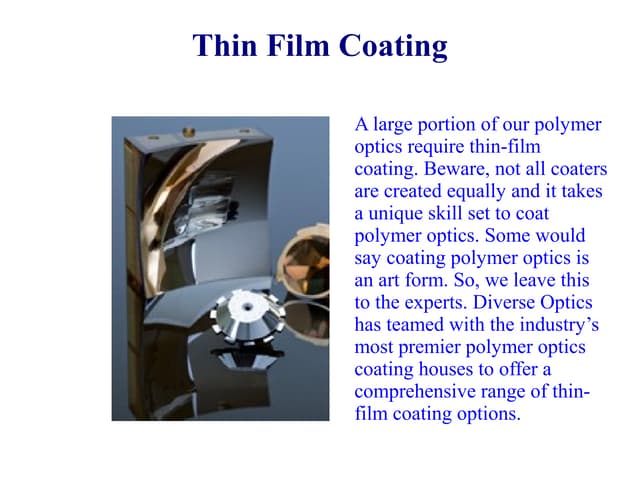 Thin films in nano particles | PPTX