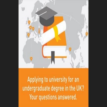 Applications to a UK university for an undergraduate degree explained | PPT