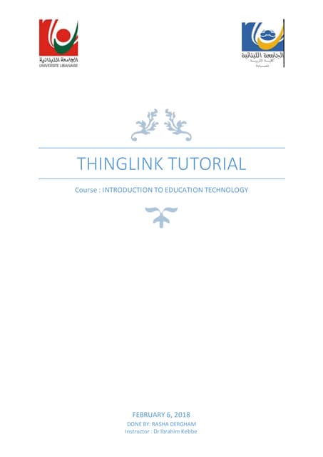 Steps for thinglink | PPT