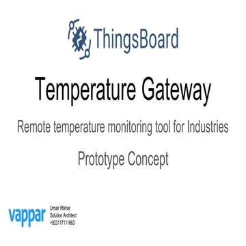 Thingsboard Gateway Remote Temperature Monitoring Tool For Industries